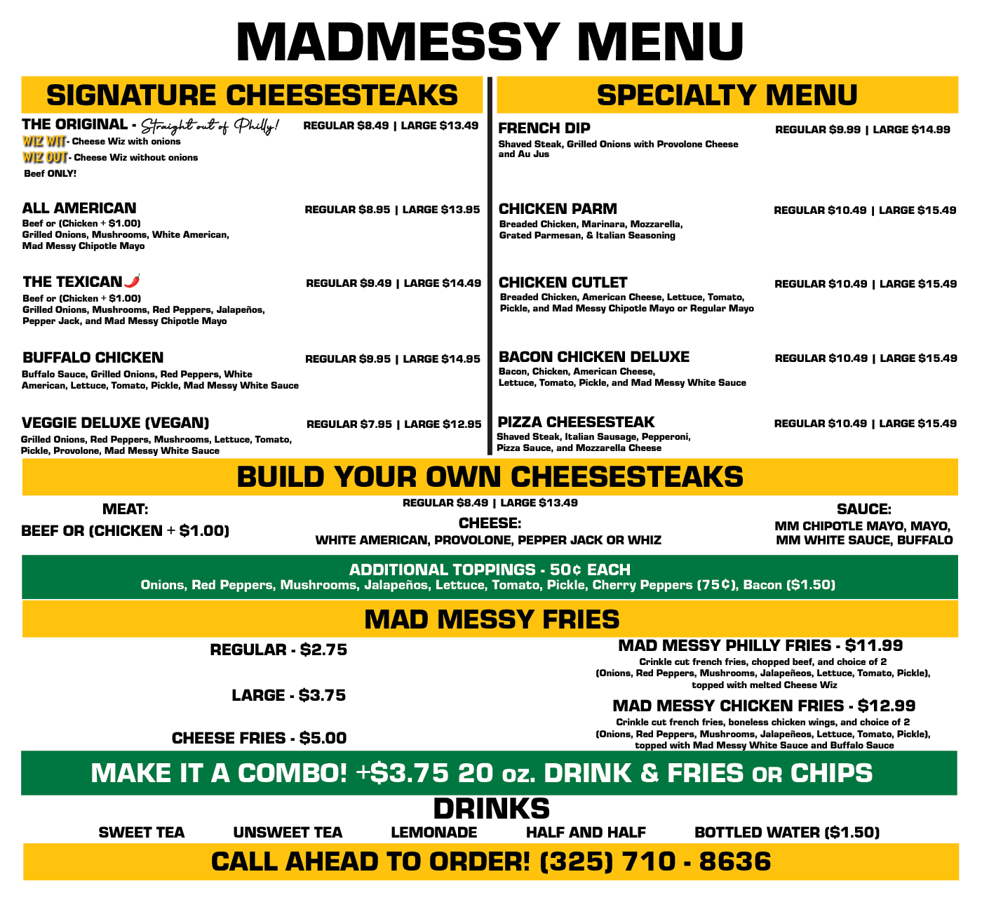 MENU :: Mad Messy